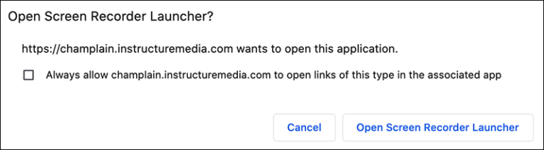 Elearning @ Champlain College Online Students: How to Record Video with ...