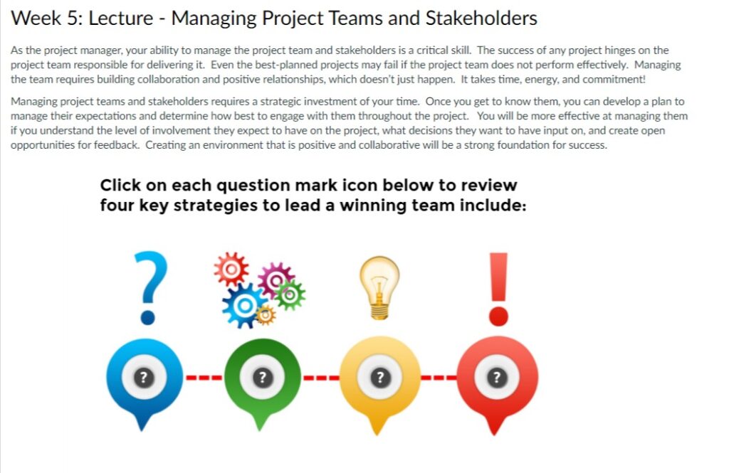 Elearning @ Champlain College Online Weekly Lesson Content - Elearning ...